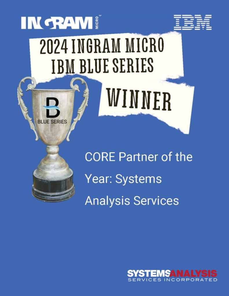 IBM CORE Partner of the Year Award Winner - SystemsAnalysis